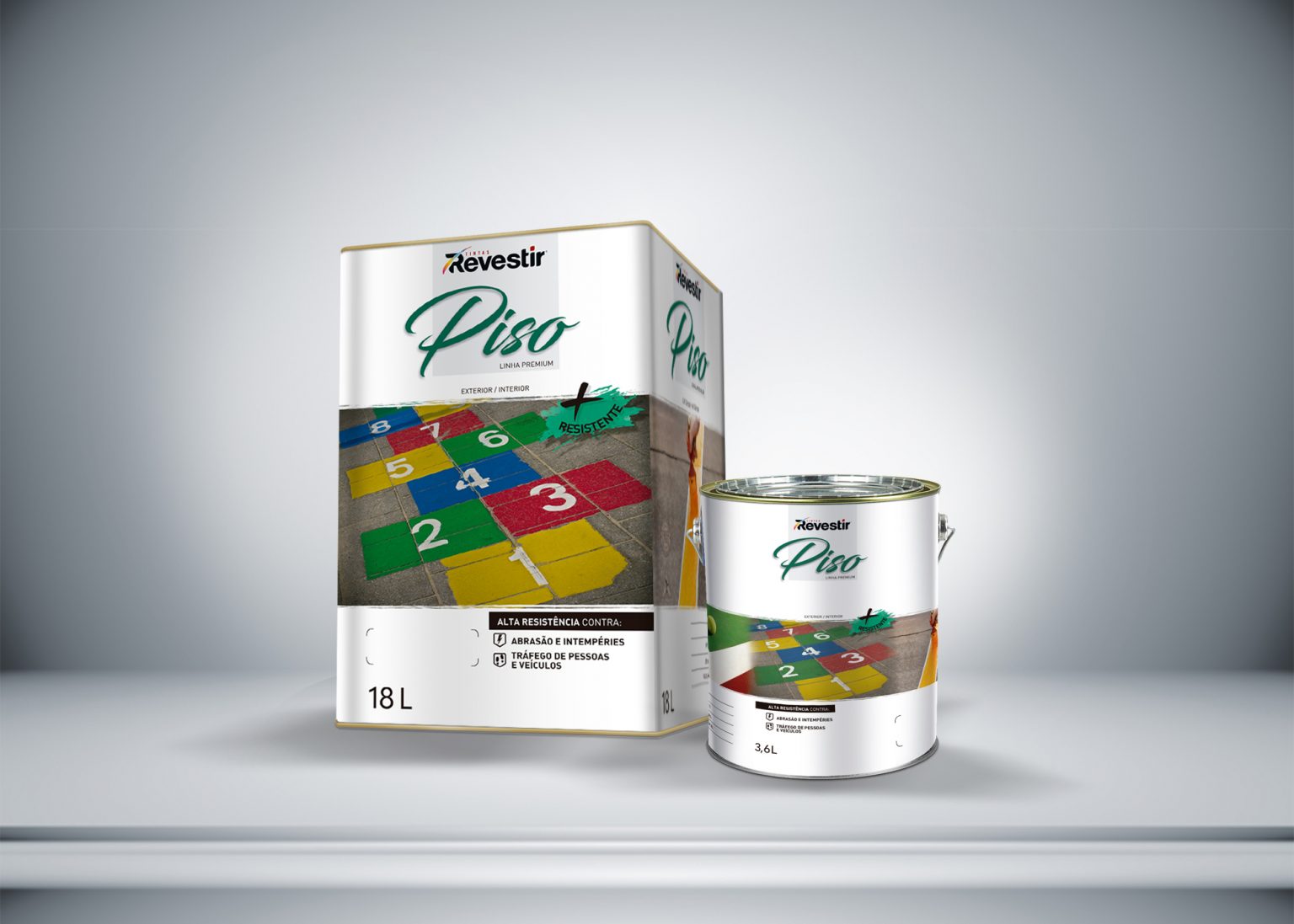 Tinta Acrílica Piso - Tintas Revestir